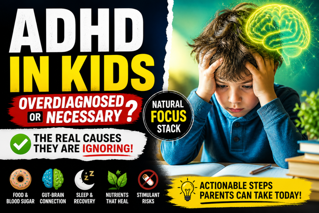 ADHD Stimulants in Kids: Overdiagnosis or Necessary? Natural Focus ...